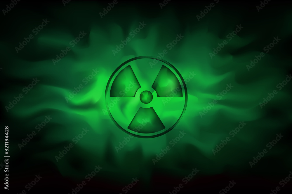 Green Radiation Symbol