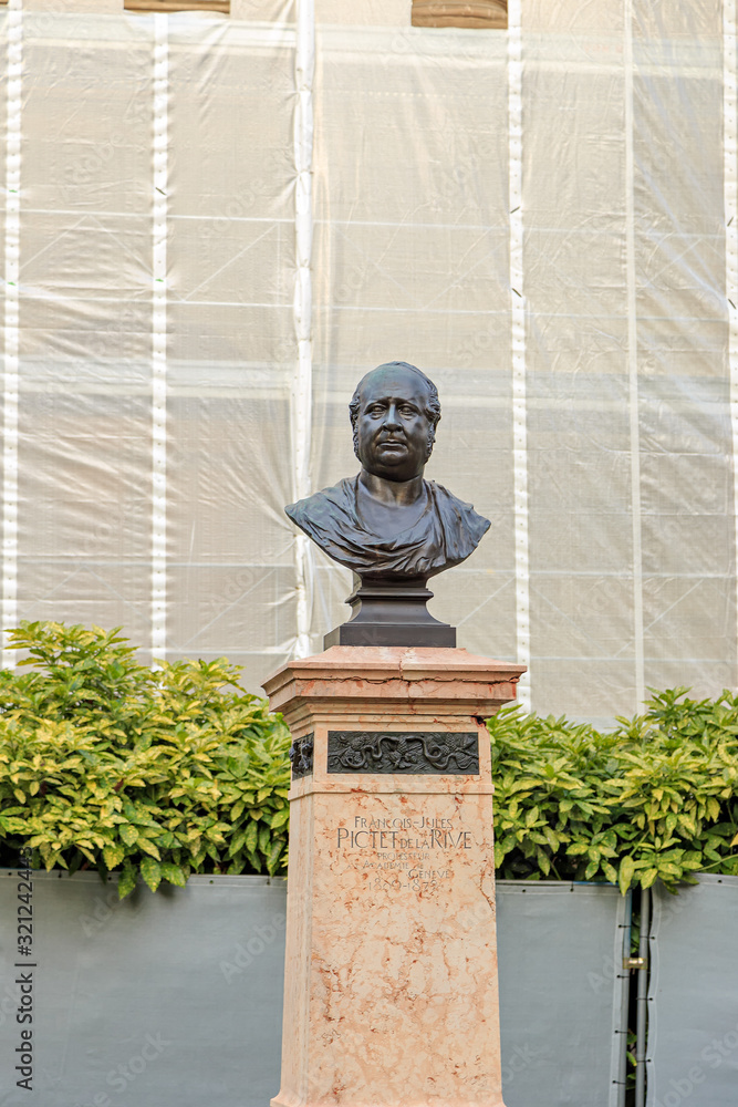 Geneva, Switzerland. Francois-Jules Pictet of La Rive (1809 - 1872 ...