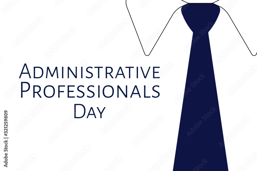Administrative Professionals Day, Secretaries Day or Admin Day. Holiday ...