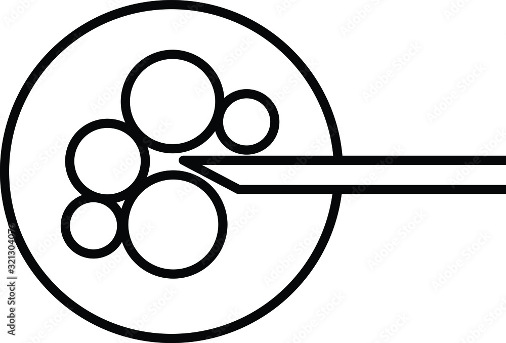 Gene editing icon Stock Vector | Adobe Stock