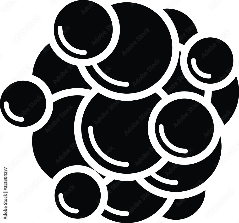 Cancer cell icon Stock Vector | Adobe Stock