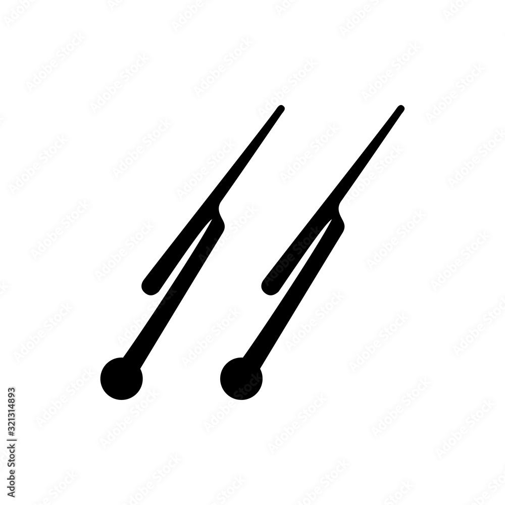 Car windscreen wiper icon Stock Vector | Adobe Stock
