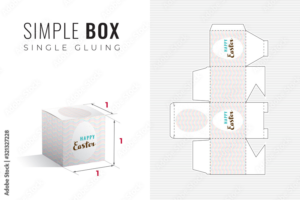 Cube Box Design Templates