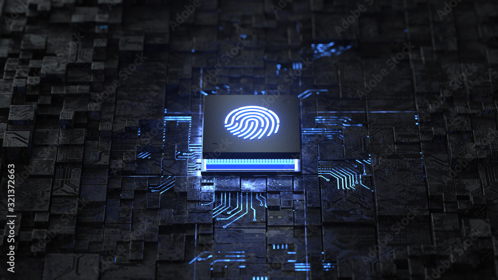 integrated circuit,authentication online, Fingerprint login ...
