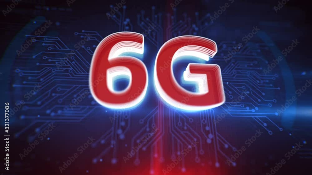 6G new wireless internet. Broadband Wireless Cellular. new generation ...