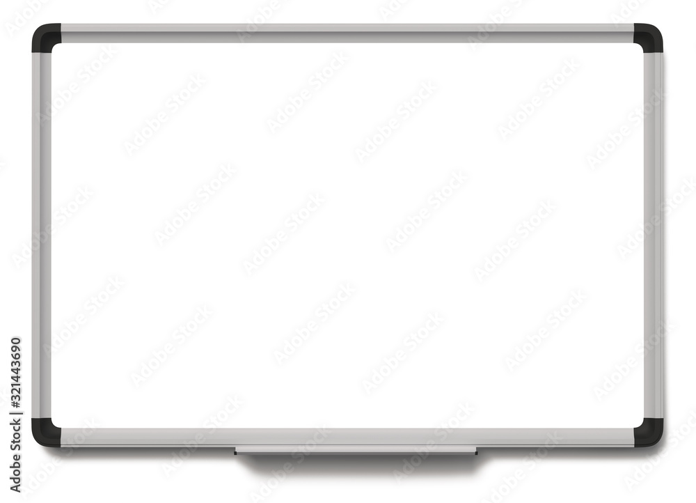 Whiteboard isolated Stock Illustration | Adobe Stock