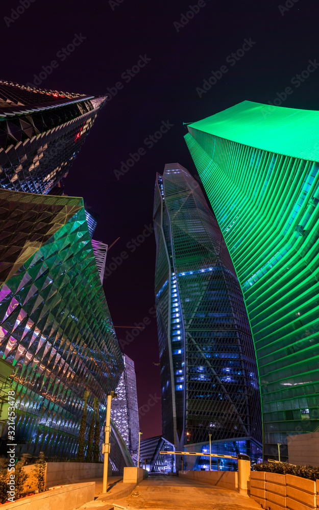 Large buildings equipped with the latest technology, King Abdullah ...