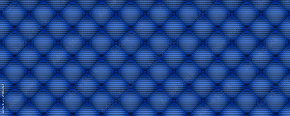 3d material blue vinyl diamond tuck texture background Stock ...