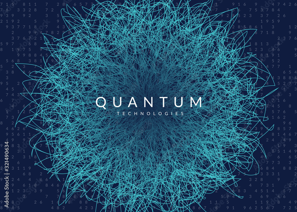 Big data abstract. Digital technology background. Artificial ...