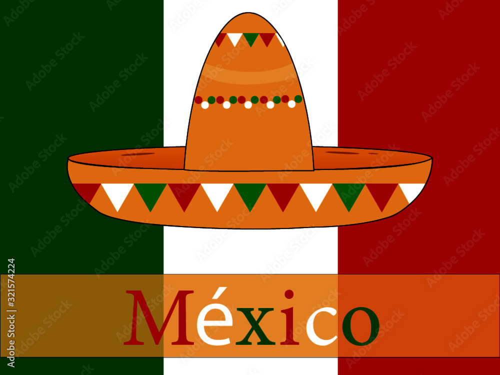 Fondo Mexicano Stock Vector | Adobe Stock