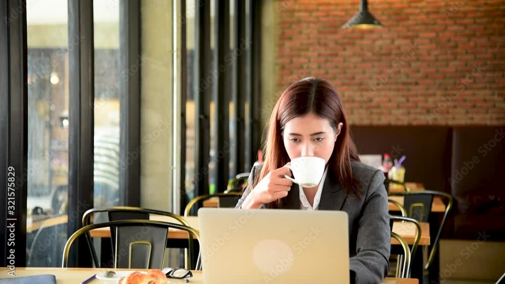 Business people talking job interview by HR officer shaking hands in ...