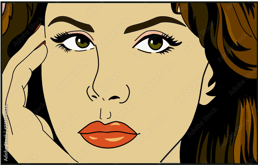 Lana Del Rey Stock Vector | Adobe Stock