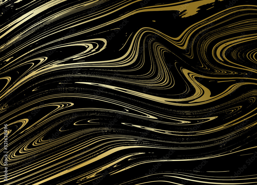 Gold marble texture background vector illustration Stock Vector | Adobe ...
