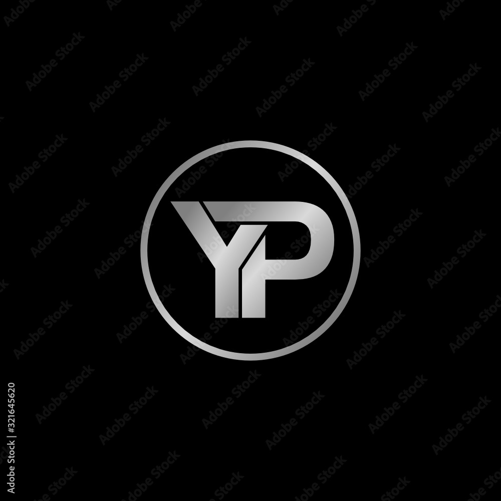 letter YP simple logo design vector Stock Vector | Adobe Stock