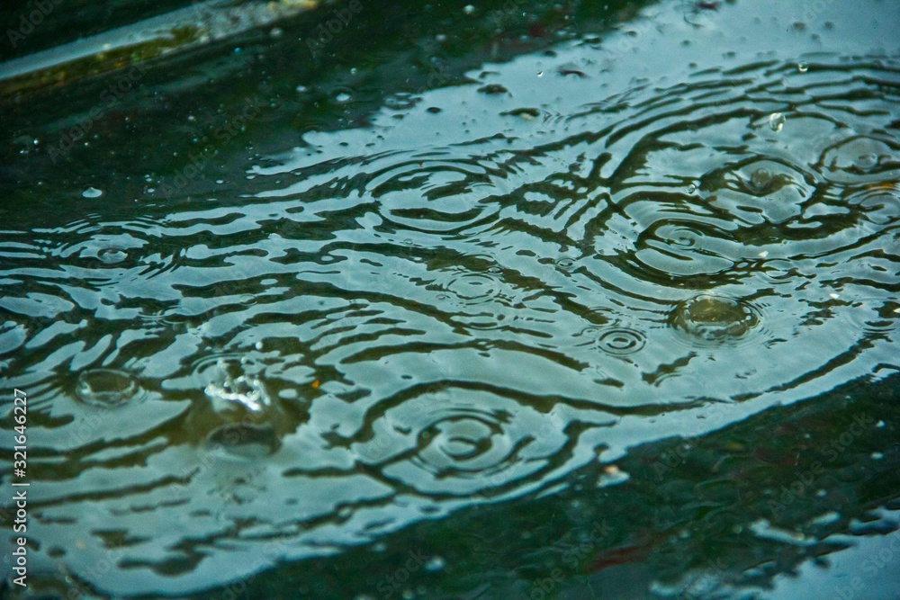 puddle in the rain rain background theme beautiful puddle cloudy ...