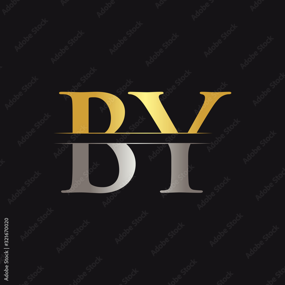 Initial BY Letter Logo With Creative Modern Business Typography Vector ...