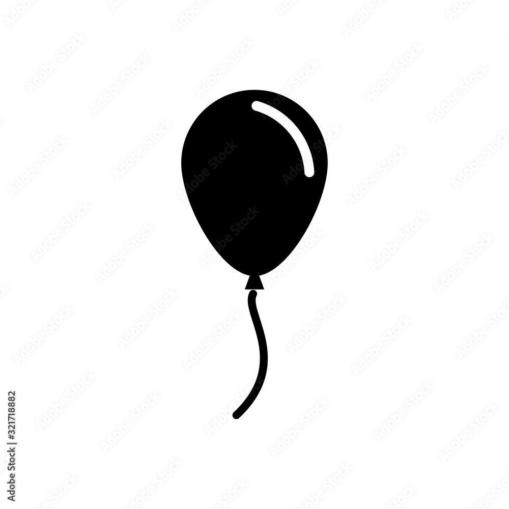 balloon icon design vector logo template EPS 10 Stock Vector | Adobe Stock