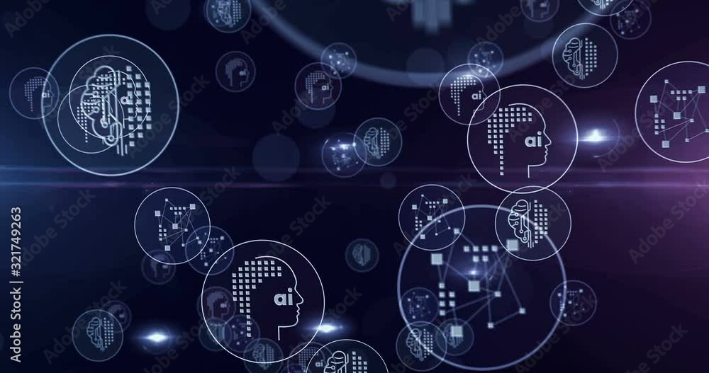 Artificial intelligence, neural network computer, cybernetic brain ...