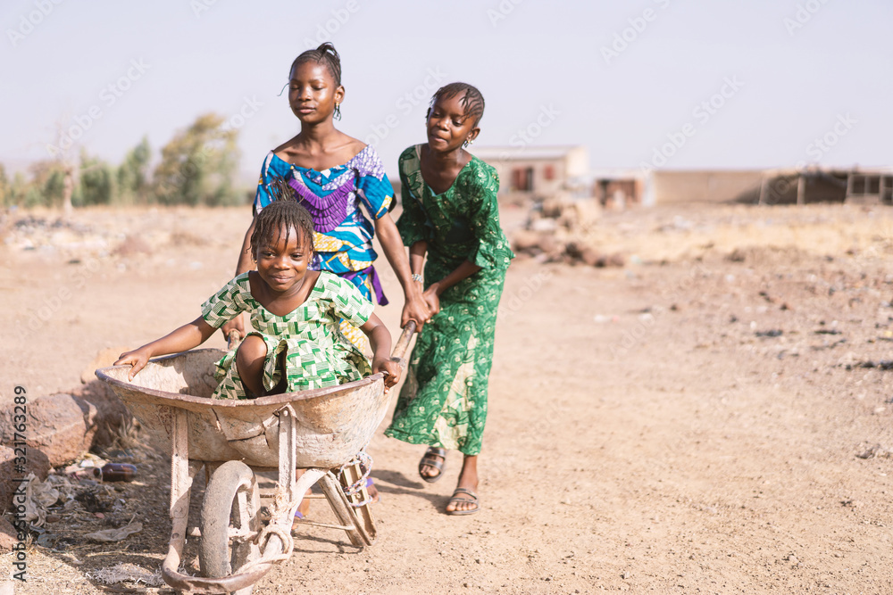 Poor Indigenous Girl Taking fresh Water as a drought symbol Stock Photo ...