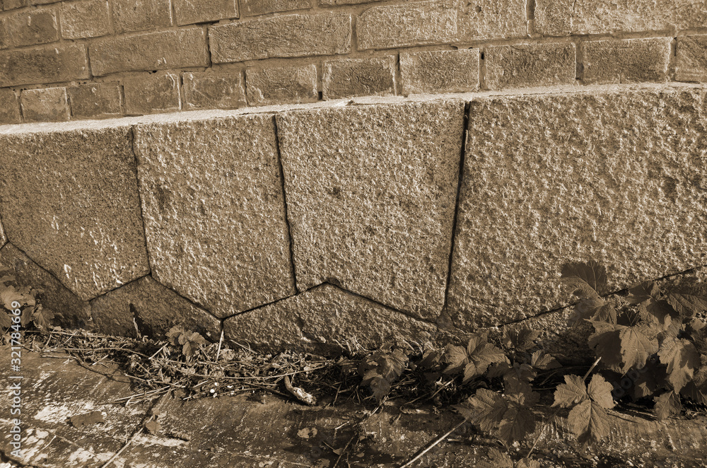 Polygonal foundation masonry. The masonry is similar to the abandoned ...