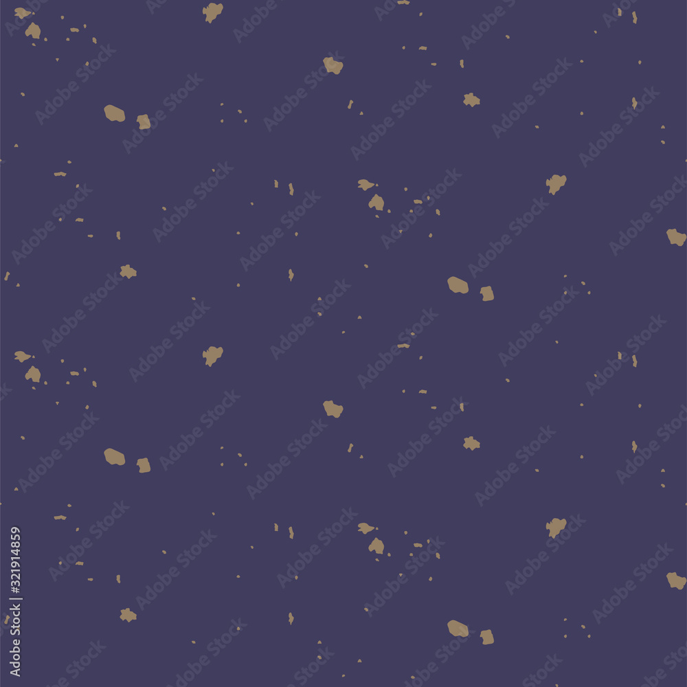 Textured abstract shapes seamless pattern. Dust particles vector repeat ...