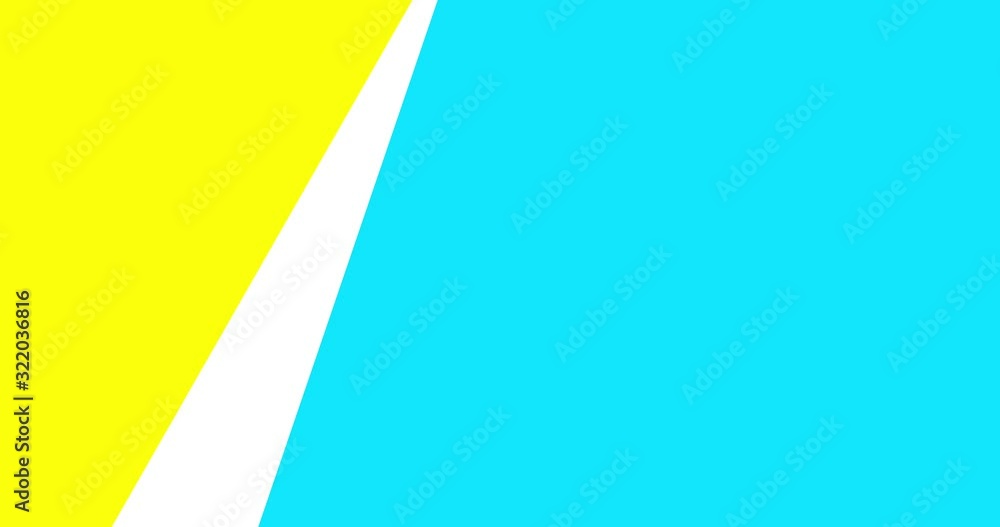 Flat paper design with bright colors, animation of geometric layers for ...