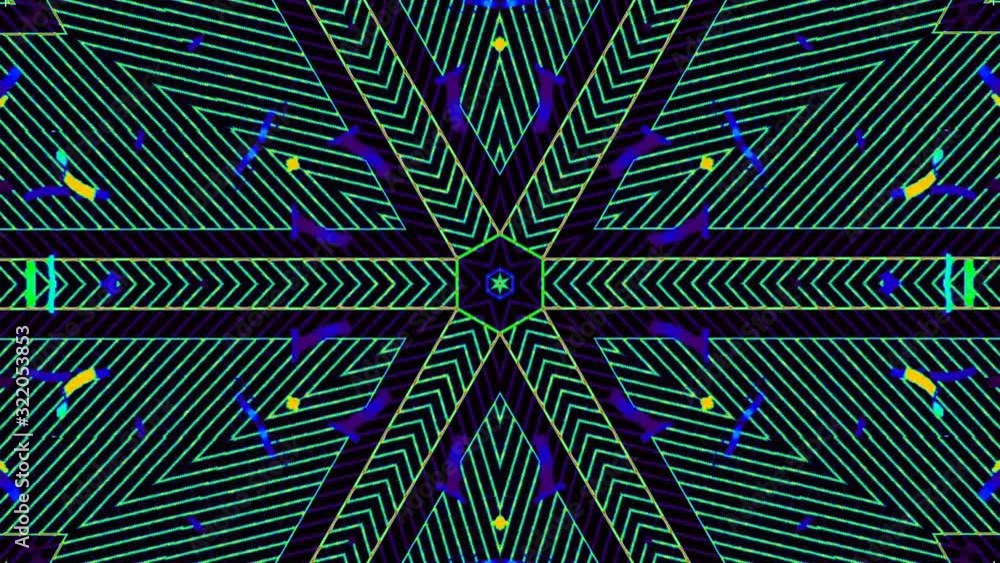 the shape of a rectangular line with smooth patterns moving with ...