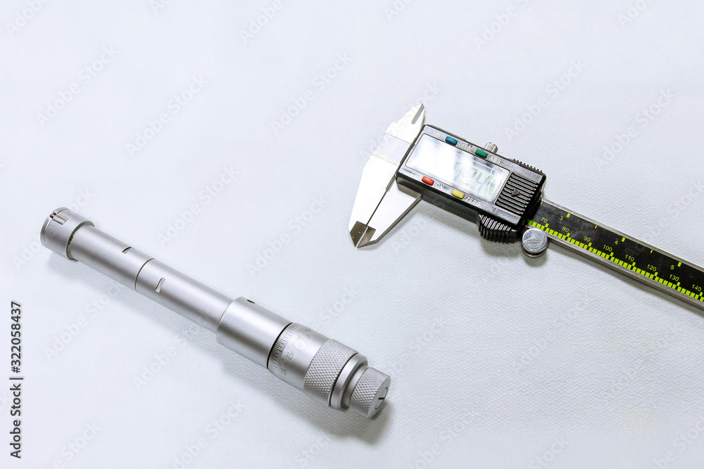 Fotka „Calibration Bore micrometer. Calipers. Devices for accurate ...