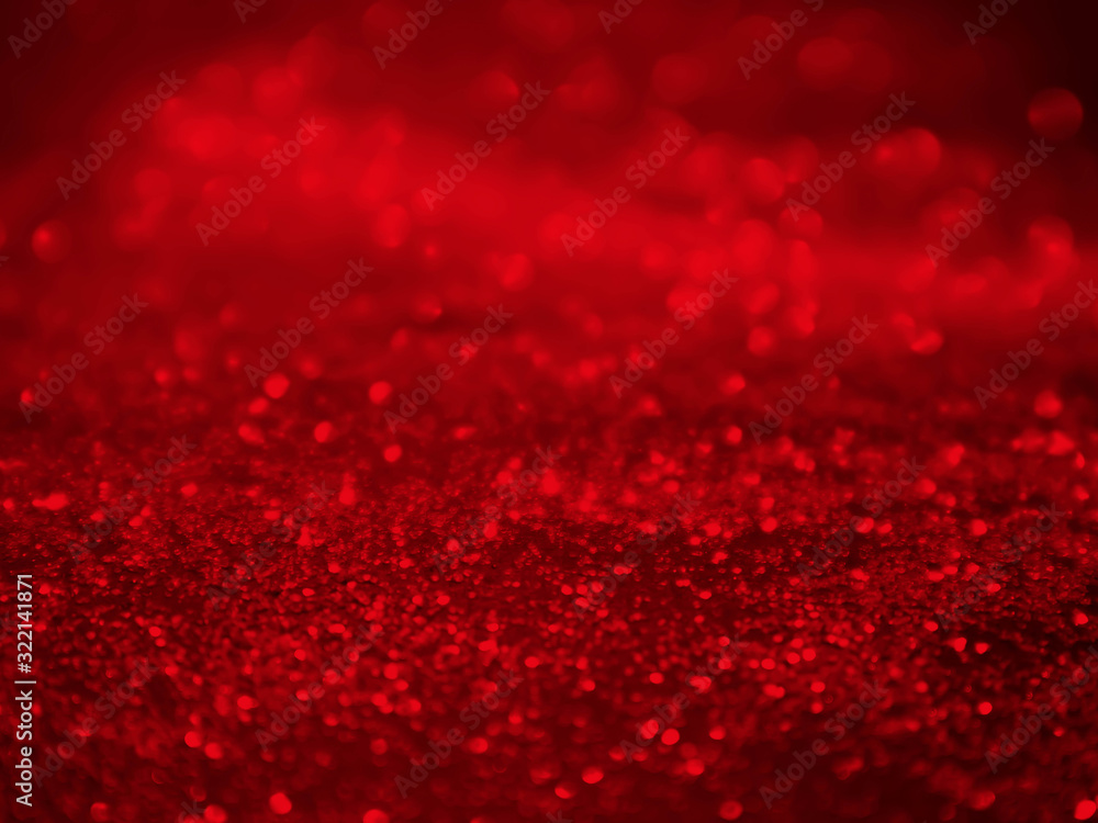 Red shiny glitter holiday beautiful background.Red glitter vintage ...