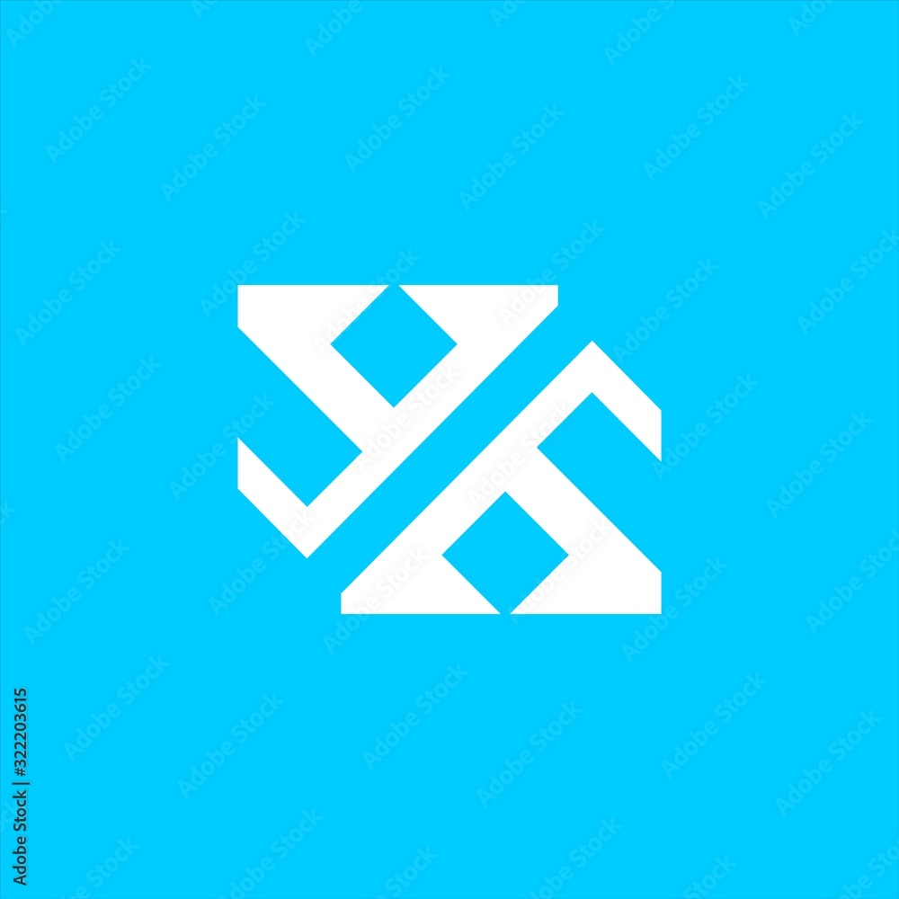 logo number 96 vector logo design Stock Vector | Adobe Stock