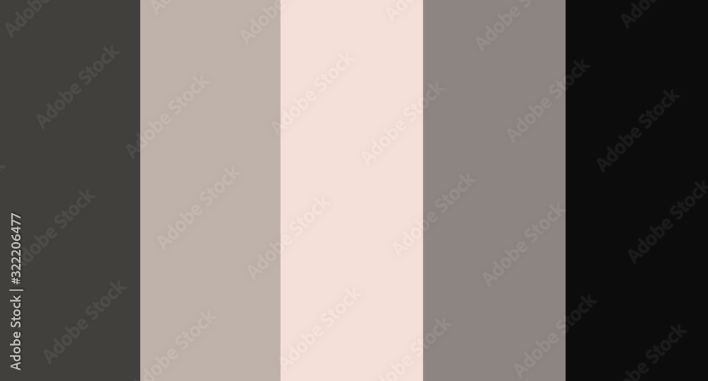 Gray color palette vector illustration Stock Vector | Adobe Stock