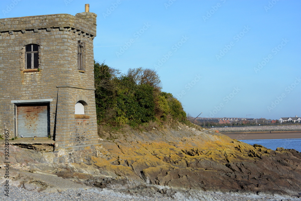 Grade II Listed Buildings. Watchtower Bay in Barry built in the 1860s ...