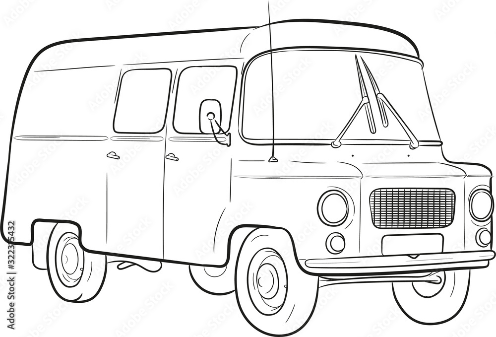 nysa cartoon,polski klasyk,samochód, car,cartoon car, kreskówkowy ...