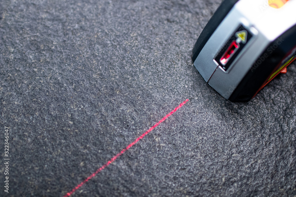 Laser meter for precision measurements on building renovation sites for ...