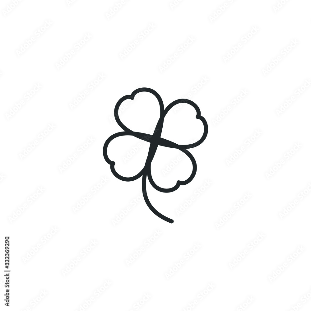 4 Leaf Clover Template