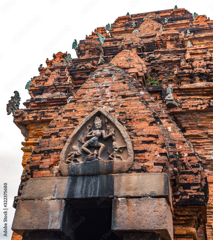 Elements of design of an ancient temple Stock Photo | Adobe Stock