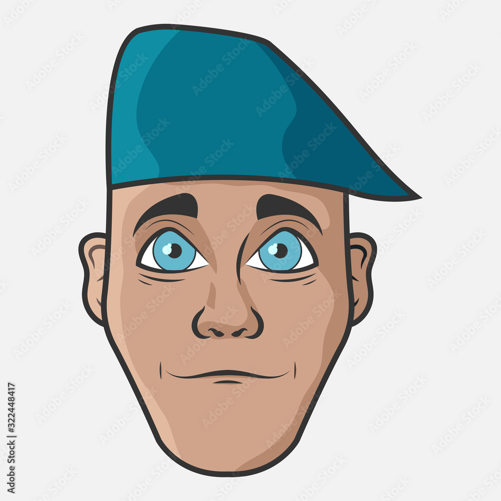 Character for your project. Cartoon vector illustration design. The man ...