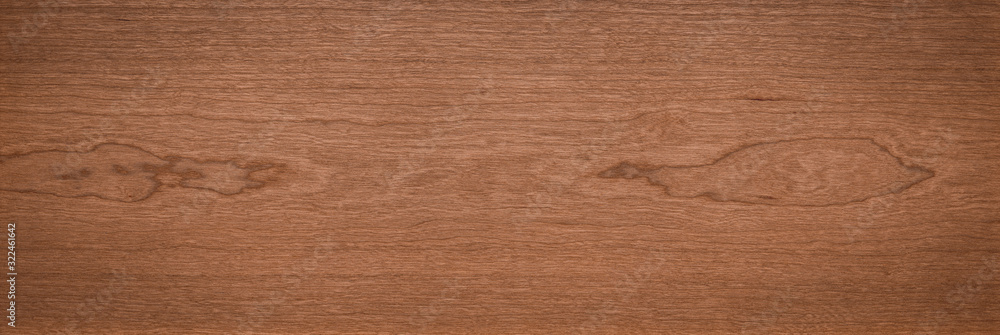 Walnut color wooden board texture background. Extra long wooden board ...