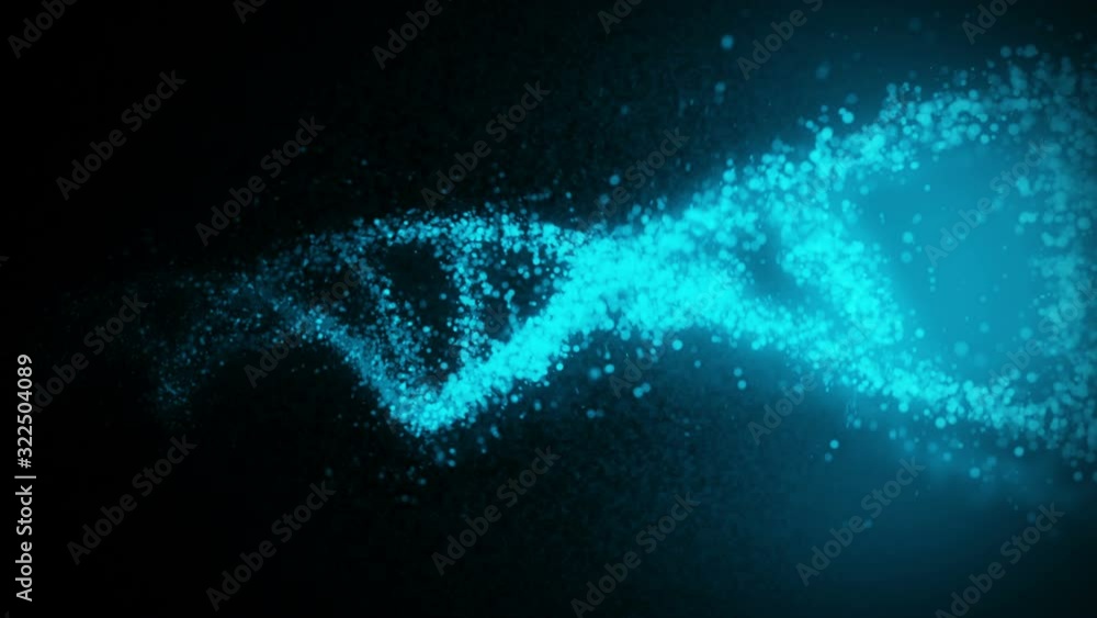 DNA molecule helix as a symbol for genetics code. Medicine and ...