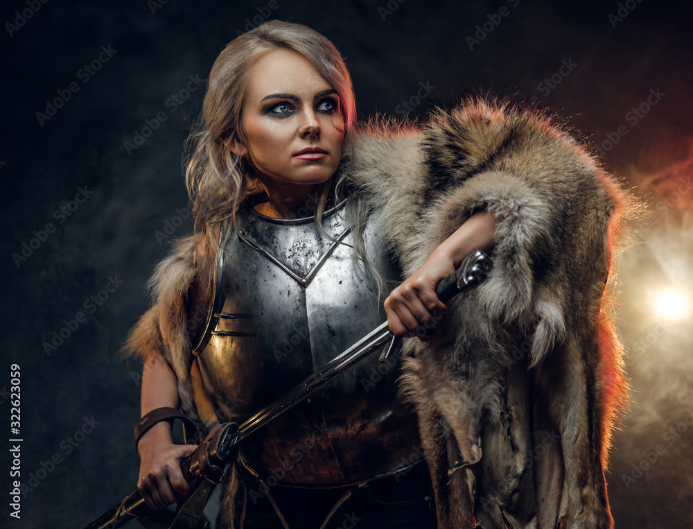 Beautiful Fantasy Warrior Woman
