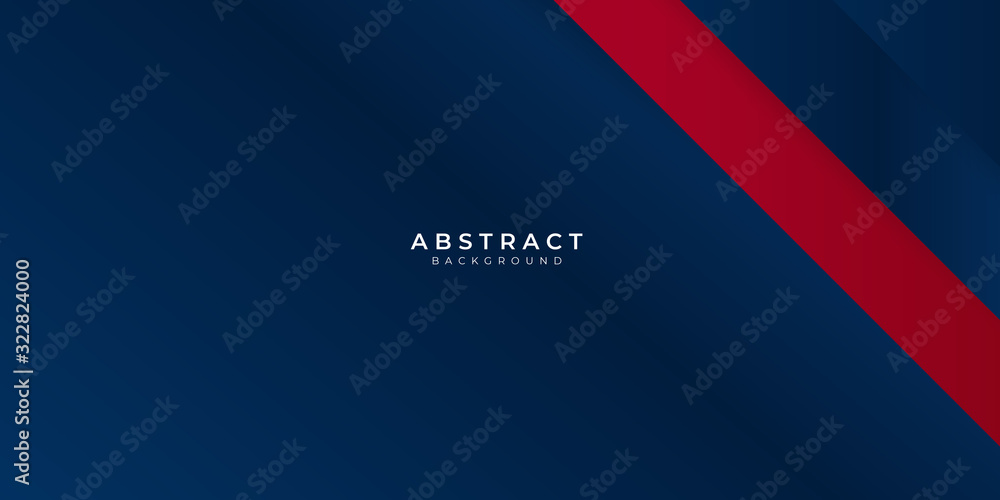 Red gradient blue box rectangle abstract background vector presentation ...