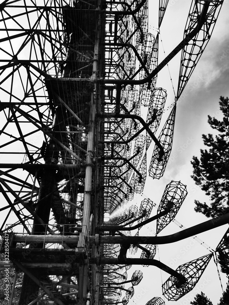 Duga - Secret Soviet over the horizon radar system, Pripyat, Ukraine ...