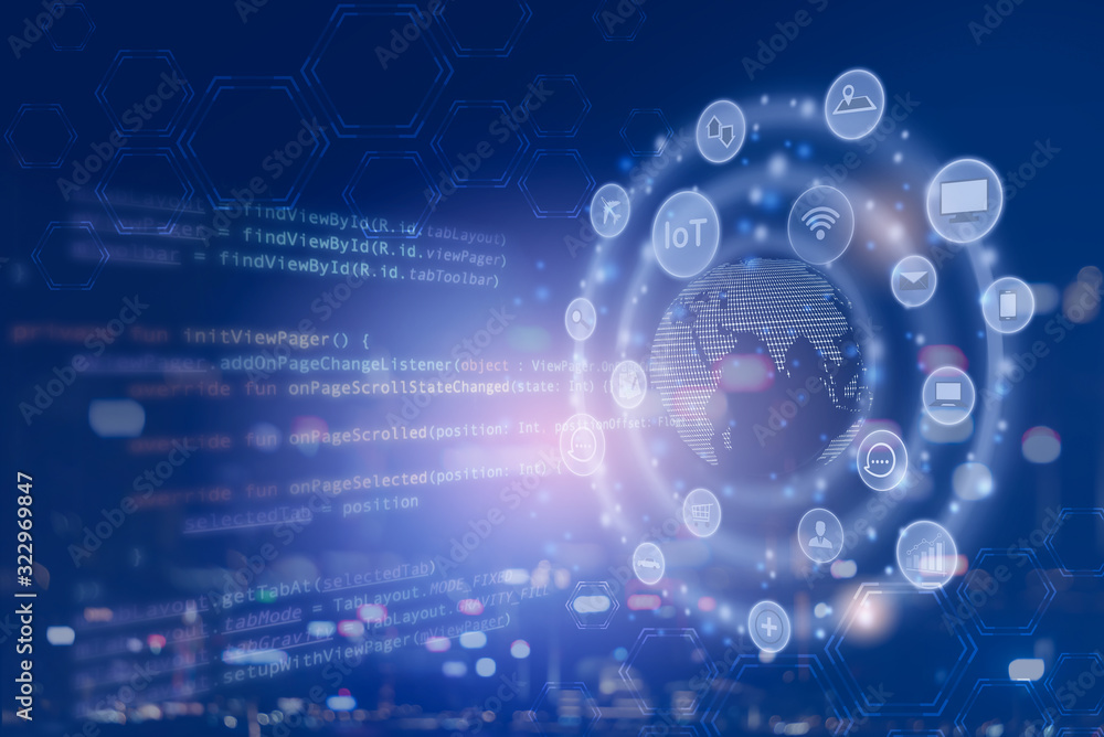 Application development Stock Illustration | Adobe Stock