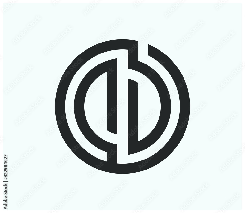 DD monogram logo design concept Stock Vector | Adobe Stock