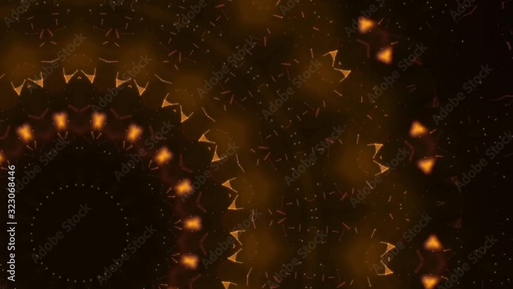 Kaleida Shapes Seamless and quick background kaleidoscopic (pattern ...