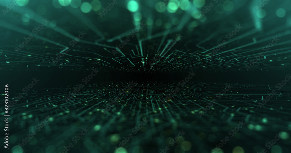 Abstract digital city. Digital Circuit board, Motherboard, Digital chip ...