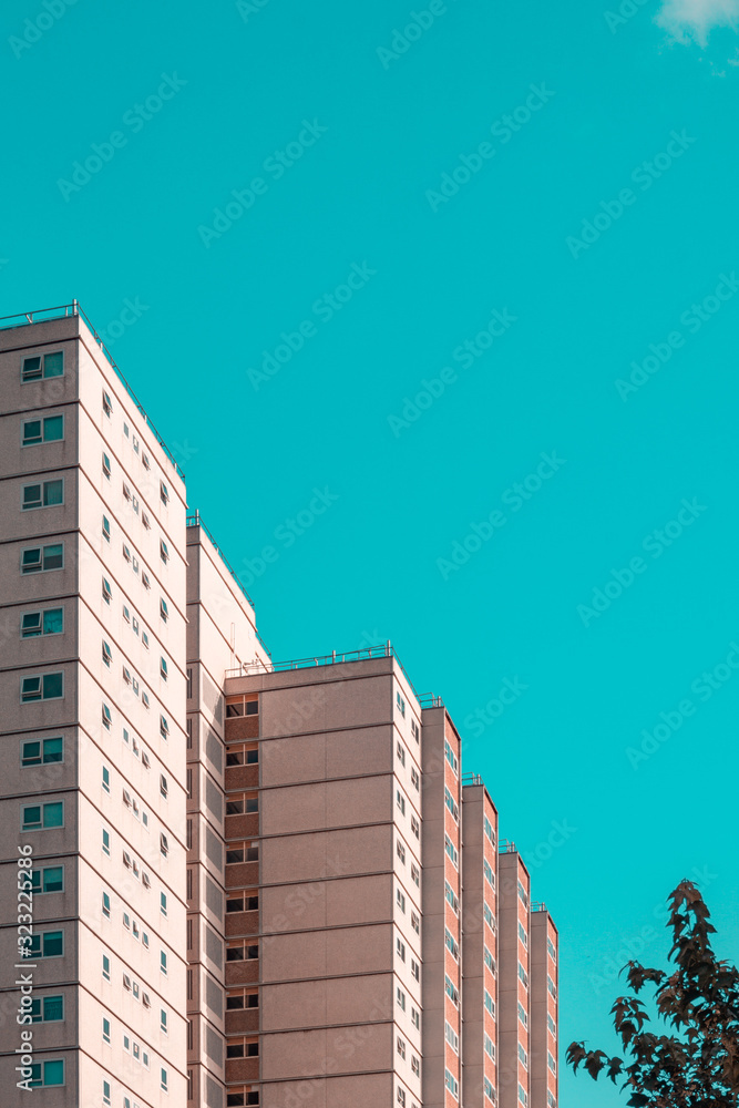High‑rise social housing in Fitzroy neighbourhood, Melbourne, Victoria ...
