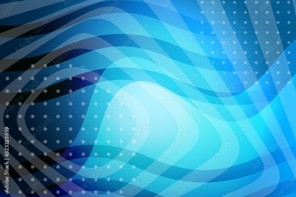 abstract, blue, light, design, pattern, digital, tunnel, wallpaper ...