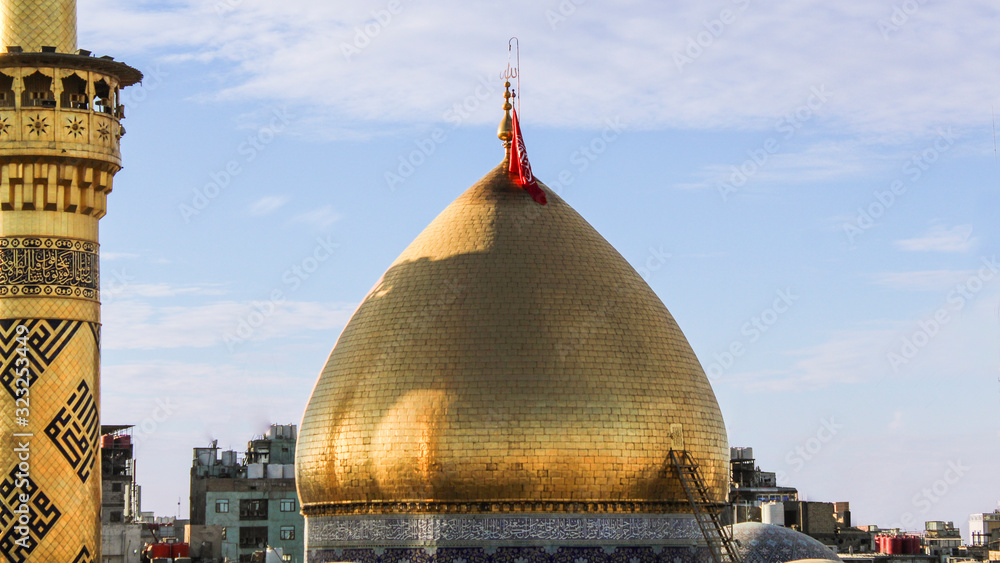 Holy Shrine of Abbas HD Closeup , Karbala, Iraq Stock Photo | Adobe Stock