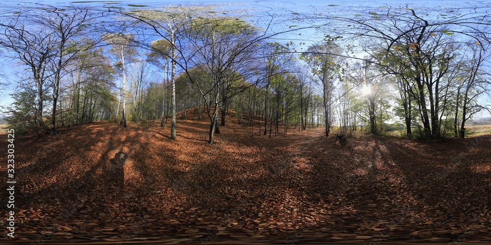 HDRI Park in Autumn Panorama Stock Photo | Adobe Stock